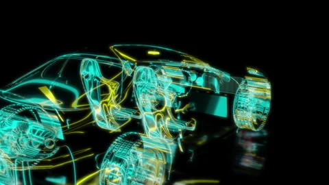 Rendering 3D animation, VISUAL EFFECTS S... | Stock Video | Pond5