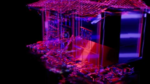 Rendering 3D animation, VISUAL EFFECTS O... | Stock Video | Pond5
