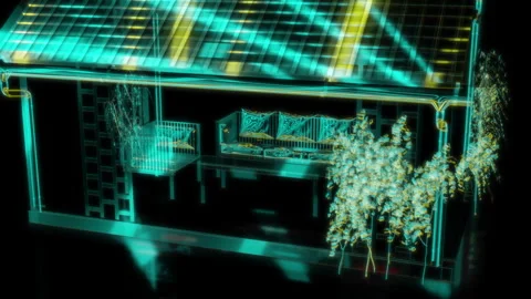 Rendering 3D animation, VISUAL EFFECTS P... | Stock Video | Pond5