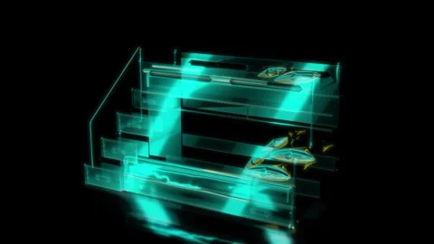 Rendering 3D animation, VISUAL EFFECTS K... | Stock Video | Pond5