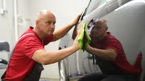 Car Body Repair Stock Video Footage | Royalty Free Car Body Repair ...