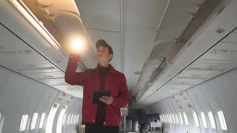 Aircraft Cabin Stock Videos – Royalty-Free HD & 4K Videos | Pond5