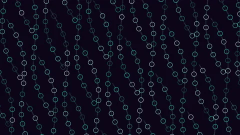 Repeat futuristic waves pattern with rai... | Stock Video | Pond5