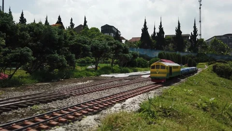 Replica CC 200 Locomotive Hauling Flatca... | Stock Video | Pond5
