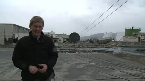 News Reporter Disaster Stock Video Footage | Royalty Free News Reporter ...