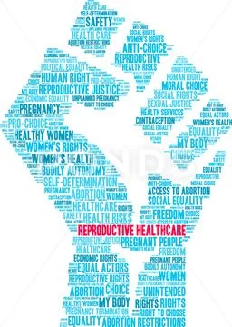 Reproductive Healthcare Word Cloud Illustration #197116500