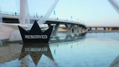 Reserved Card Stock Footage ~ Royalty Free Stock Videos | Pond5