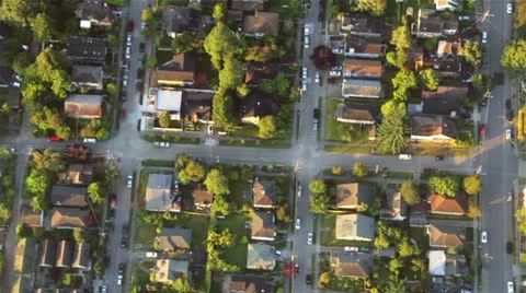 Residential Community Overhead Stock Videos – Royalty-Free HD & 4K ...