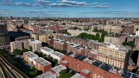 Residential housing in Harlem. Bronx New... | Stock Video | Pond5