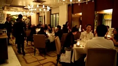 Crowded Fancy Restaurant