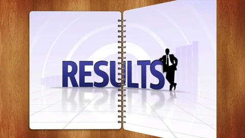 RESULTS Word, Animation, Rendering, Back... | Stock Video | Pond5