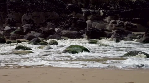 Shore Tide Retreating Stock Videos – Royalty-Free HD & 4K Videos | Pond5