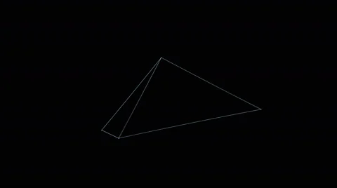Rotating Pyramid Stock Footage ~ Royalty Free Stock Videos | Pond5