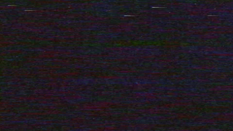 Retro Analog VHS TV Static 4K Video Over... | Stock Video | Pond5