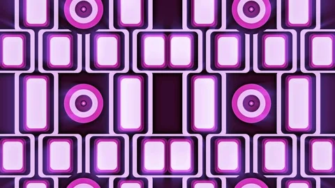 retro animated pattern 3d render animati... | Stock Video | Pond5