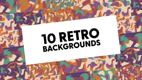 Retro Backgrounds ~ After Effects Template #253871703