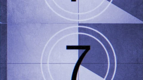 Countdown Old Retro Stock Video Footage | Royalty Free Countdown Old ...