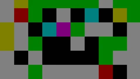 Computer Pixel Art Stock Video Footage | Royalty Free Computer Pixel ...