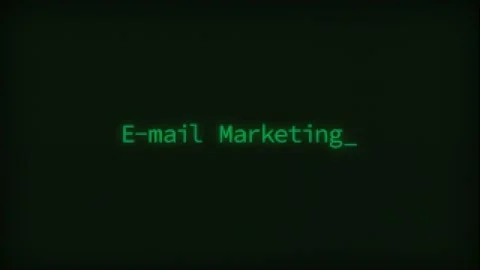 Retro Computer Coding Text Animation Typ... | Stock Video | Pond5