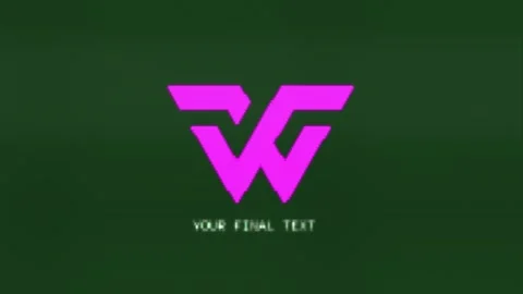 Retro Computer Loading Bar Logo Reveal AEP ~ After Effects #283811892