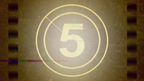 Film Reel Countdown Stock Footage ~ Royalty Free Stock Videos | Pond5