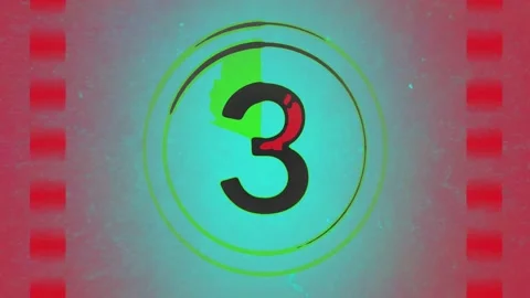 Retro Countdown Stock Video Footage | Royalty Free Retro Countdown ...