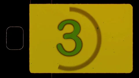 Old Film Reel Countdown Stock Video Footage | Royalty Free Old Film ...