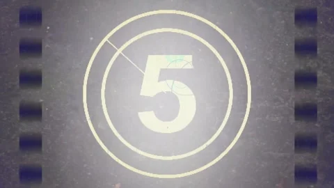 Film Reel Countdown Stock Footage ~ Royalty Free Stock Videos | Pond5
