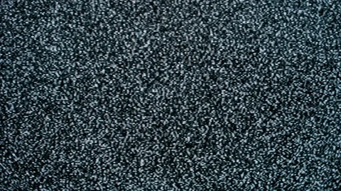 Retro CRT Television Static Texture | Stock Video | Pond5
