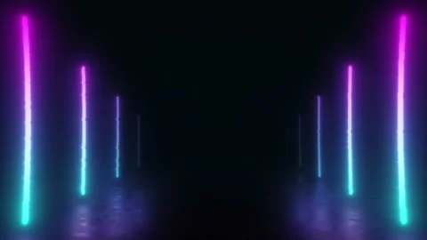 Retro cyberpunk style 80s Sci-Fi. Futuri... | Stock Video | Pond5