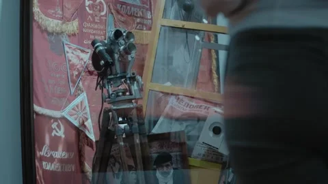 A retro film camera of Soviet Union prod... | Stock Video | Pond5