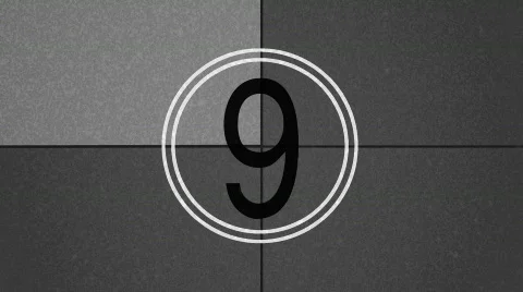 Countdown Test Pattern Video Stock Footage ~ Royalty Free Stock Videos ...