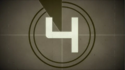 Old Film Reel Countdown Stock Video Footage | Royalty Free Old Film ...