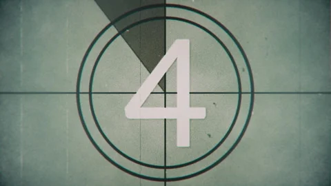 Old Film Reel Countdown Stock Video Footage | Royalty Free Old Film ...