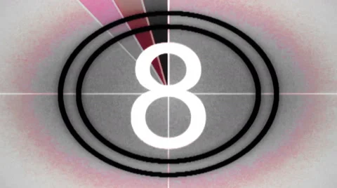 Countdown Leader Stock Footage ~ Royalty Free Stock Videos | Pond5
