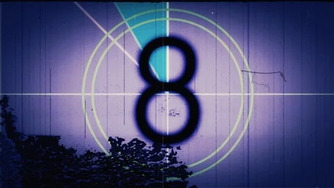 Countdown Film Leader Stock Footage ~ Royalty Free Stock Videos | Pond5