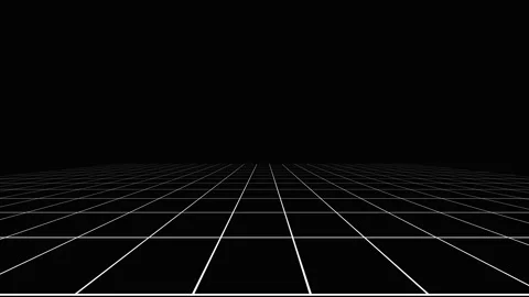 Retro Grid Elements FX Overlay | Stock Video | Pond5