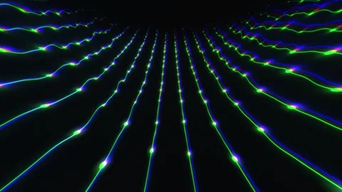 Retro Grid Multiple Styles Loop Background AEP ~ After Effects #283933533