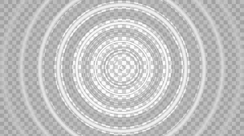 retro hypnotize circle with alpha | Stock Video | Pond5