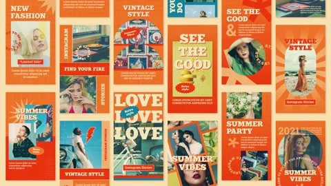 After Effects Template: Retro Instagram Stories #156450517