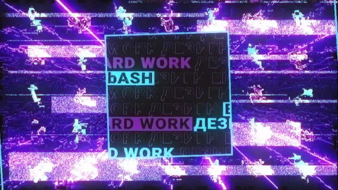 Retro Intro Noise Glow ~ After Effects Template #133796208