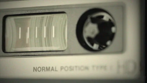 Retro music radio tape recorder, audio c... | Stock Video | Pond5