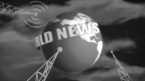 Retro News Intro Stock Videos – Royalty-Free HD & 4K Videos | Pond5