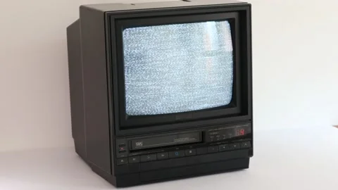 Old Crt Tv Stock Footage ~ Royalty Free Stock Videos | Pond5