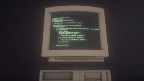 Old Pc Stock Footage ~ Royalty Free Stock Videos | Pond5