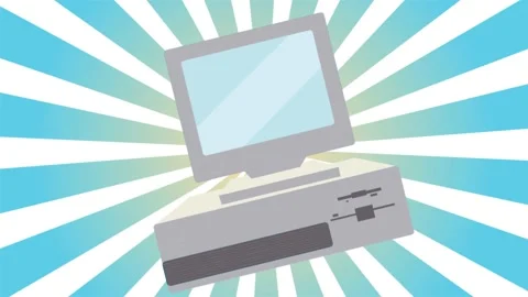 Old Pc Stock Footage ~ Royalty Free Stock Videos | Pond5