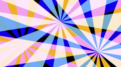 Retro Pinwheels Psychedelic Hypnotic VJ ... | Stock Video | Pond5