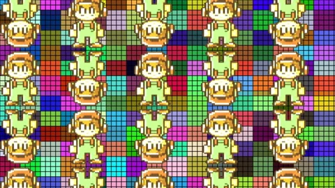 Retro Pixel Game Character Animation | Stock Video | Pond5