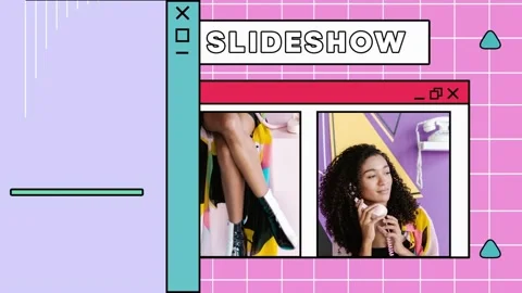 After Effects: Retro Pop Ups Slideshow for After Effects #205865989