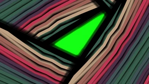 retro pulsing wave animation with vintag... | Stock Video | Pond5